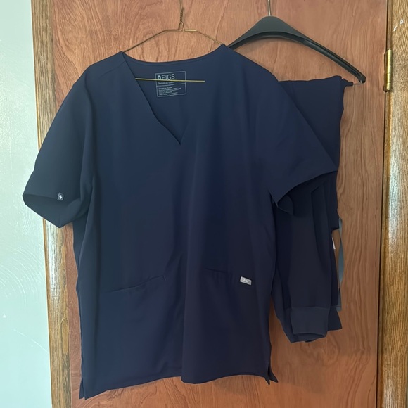 Figs | Other | Figs Deep Blue Medical Scrub Set | Poshmark